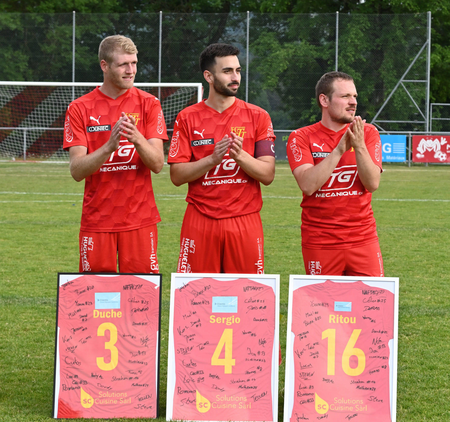 Hommage à un trio de bons défenseurs et de belles personnes - FCTT