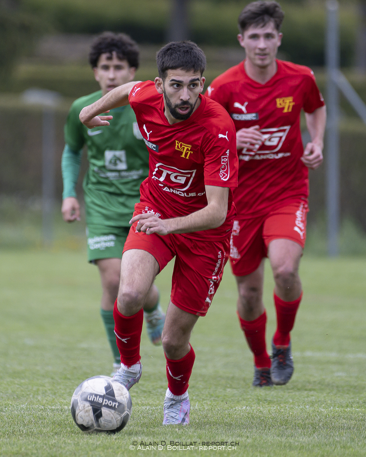 David Neto repart en direction de Bassecourt - FCTT