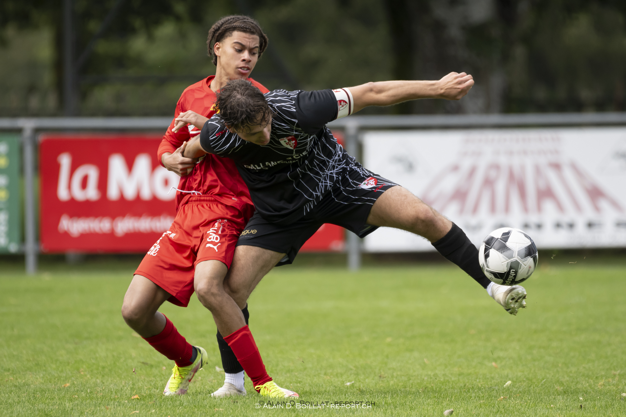 A Tavannes, nos juniors A cèdent de peu contre un excellent Köniz - FCTT